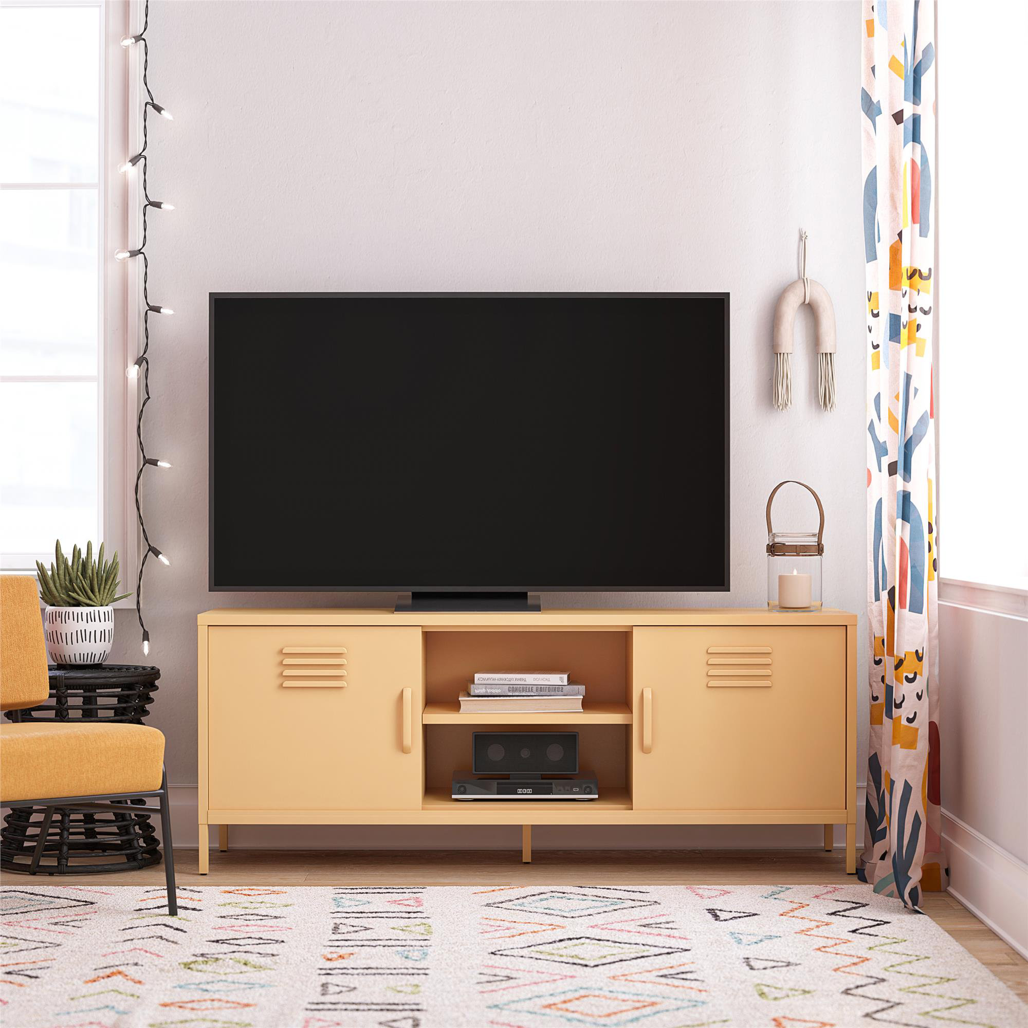 Novogratz Cache Metal Locker-Style TV Stand for TVs up to 65" & Reviews ...