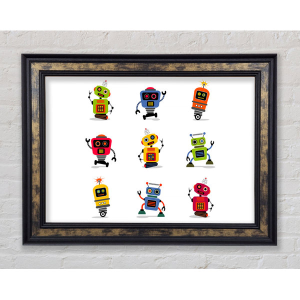 Ebern Designs Robot Tribe - Single Picture Frame Art Prints | Wayfair.co.uk