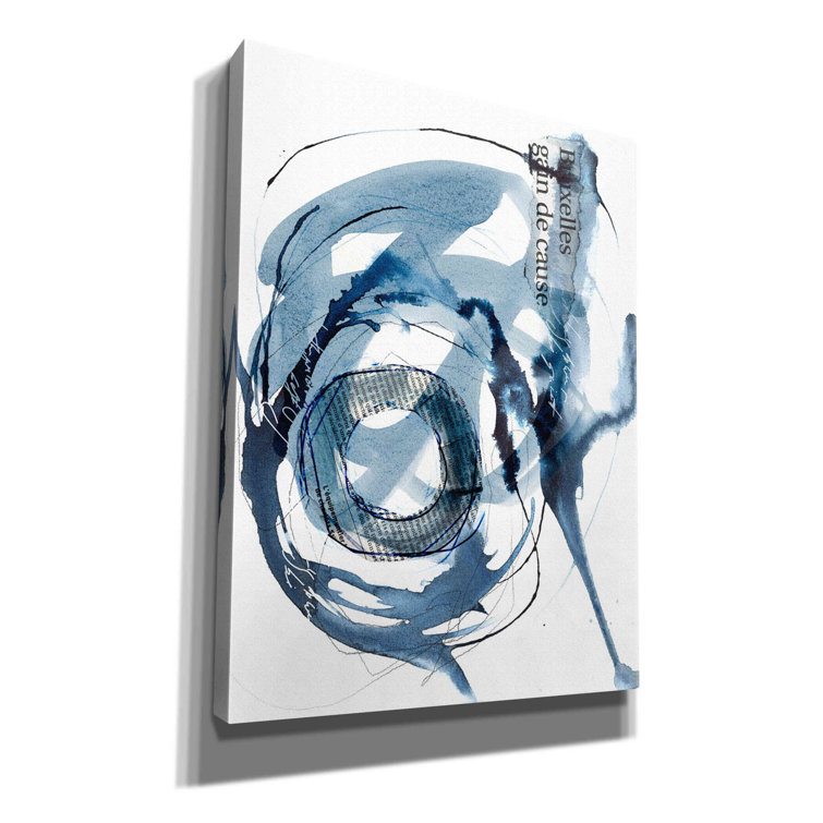 Orren Ellis 'Storey Of Hope Blue' By Andrea Haase Giclee Canvas Wall ...