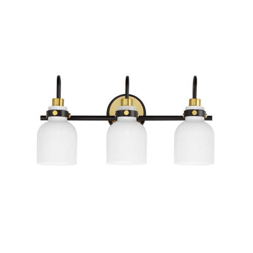 3 Light Bathroom Vanity Lighting You'll Love | Wayfair