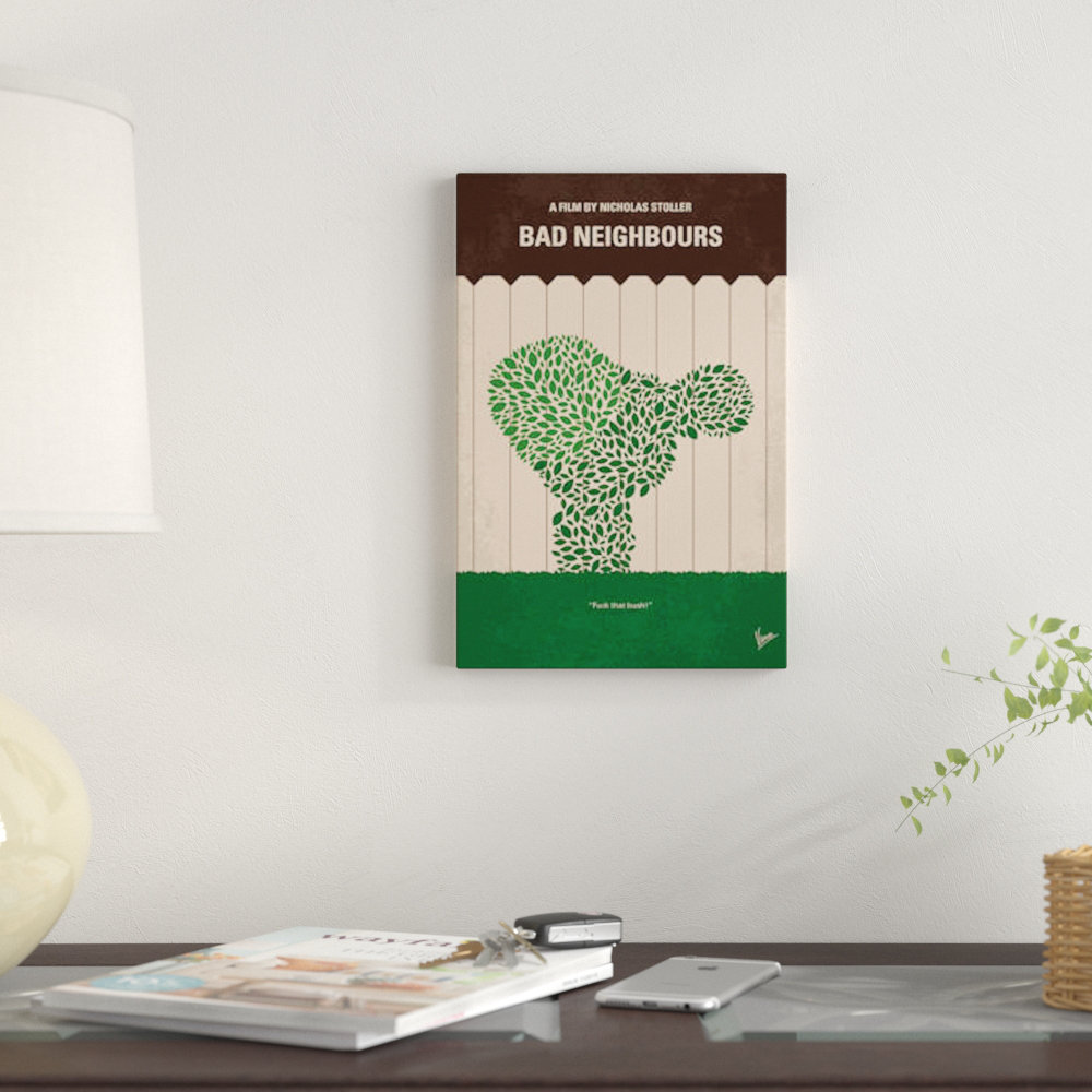 East Urban Home Bad Neighbours Minimal Movie Poster by Chungkong ...