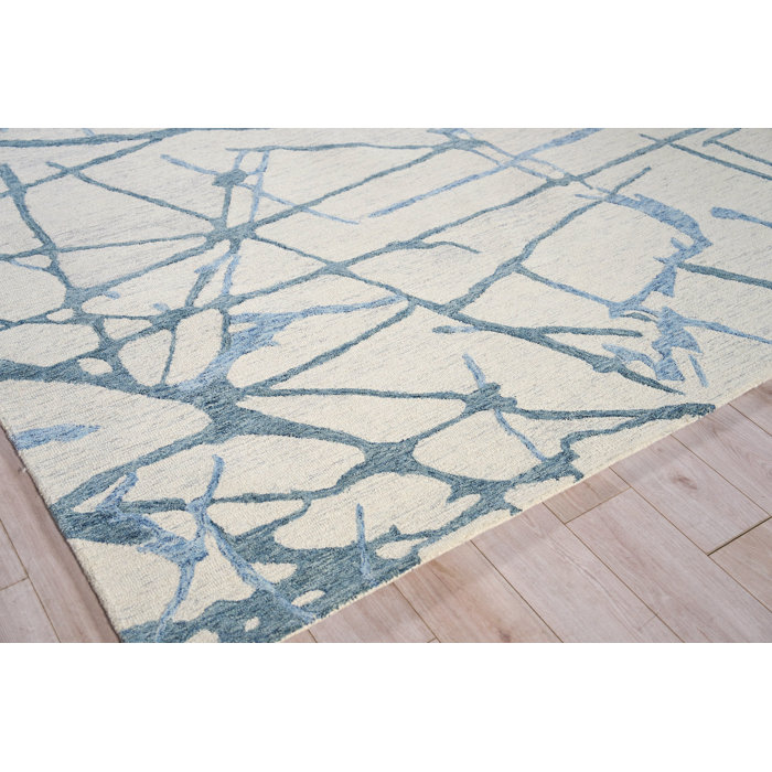 Exquisite Rugs Mystic Hand Tufted Wool Abstract Rug | Wayfair