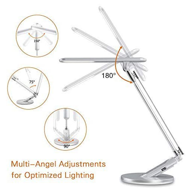 Jukstg Led Desk Lamp,jukstg Eye-caring Table Lamp,adjustable Desk Light ...