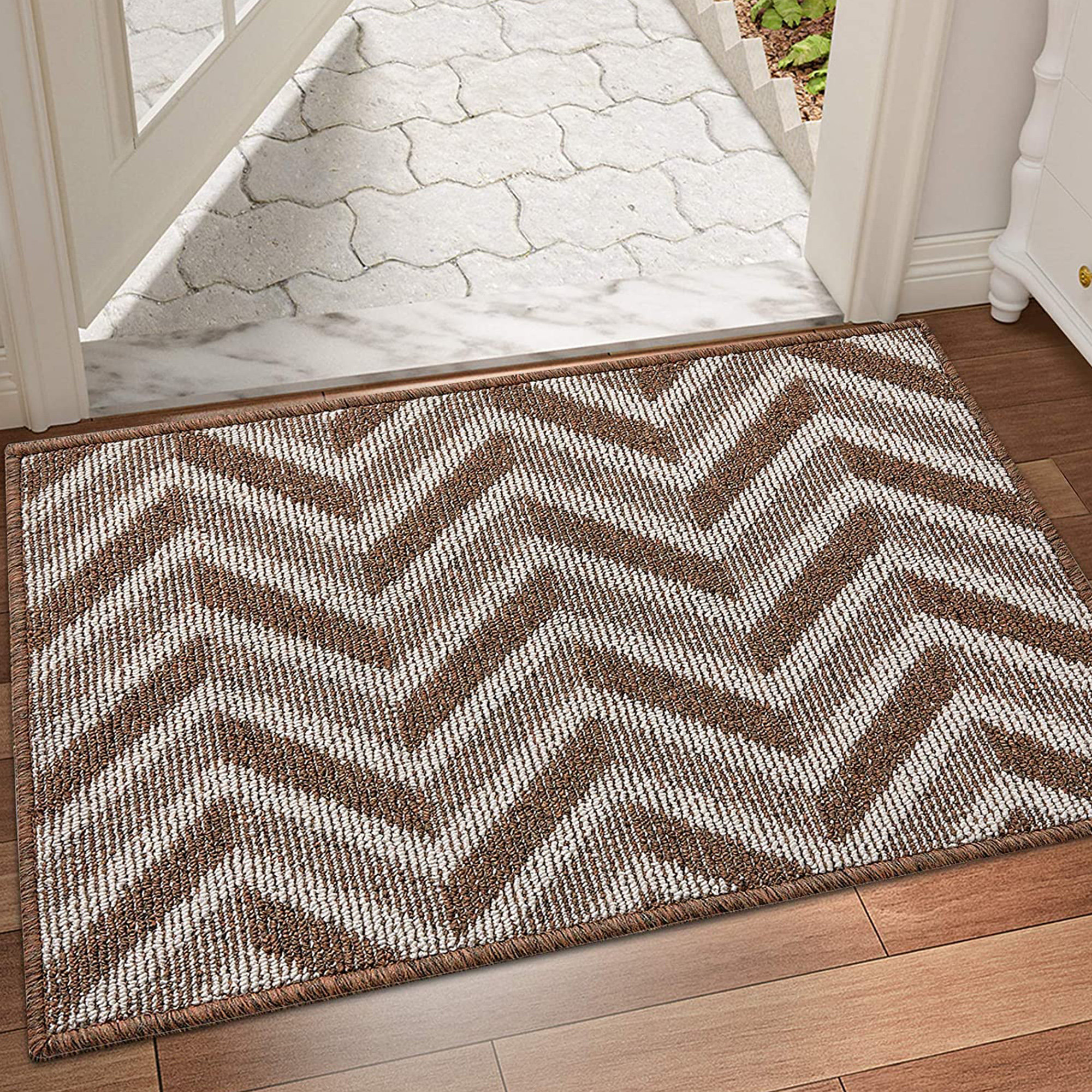 Corrigan Studio Blass Non-Slip Indoor Outdoor Door Mat & Reviews | Wayfair