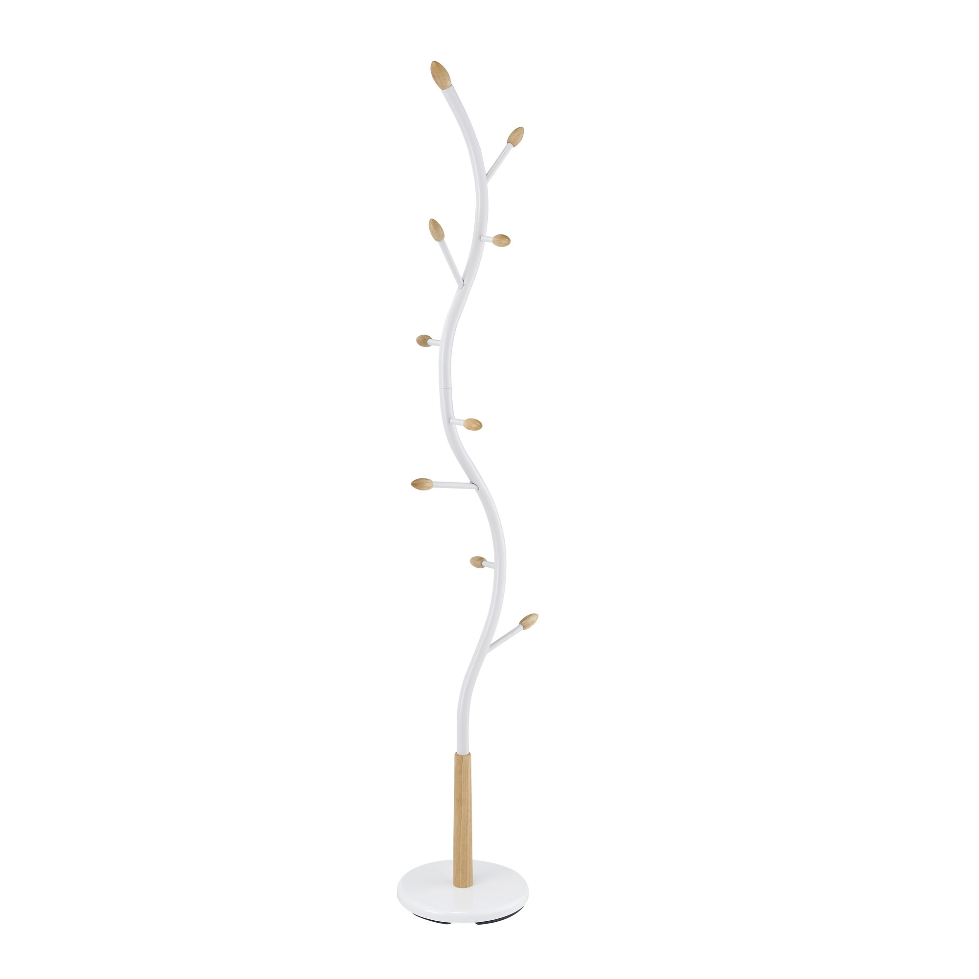 Ebern Designs Arles Metal Standing Coat Rack | Wayfair