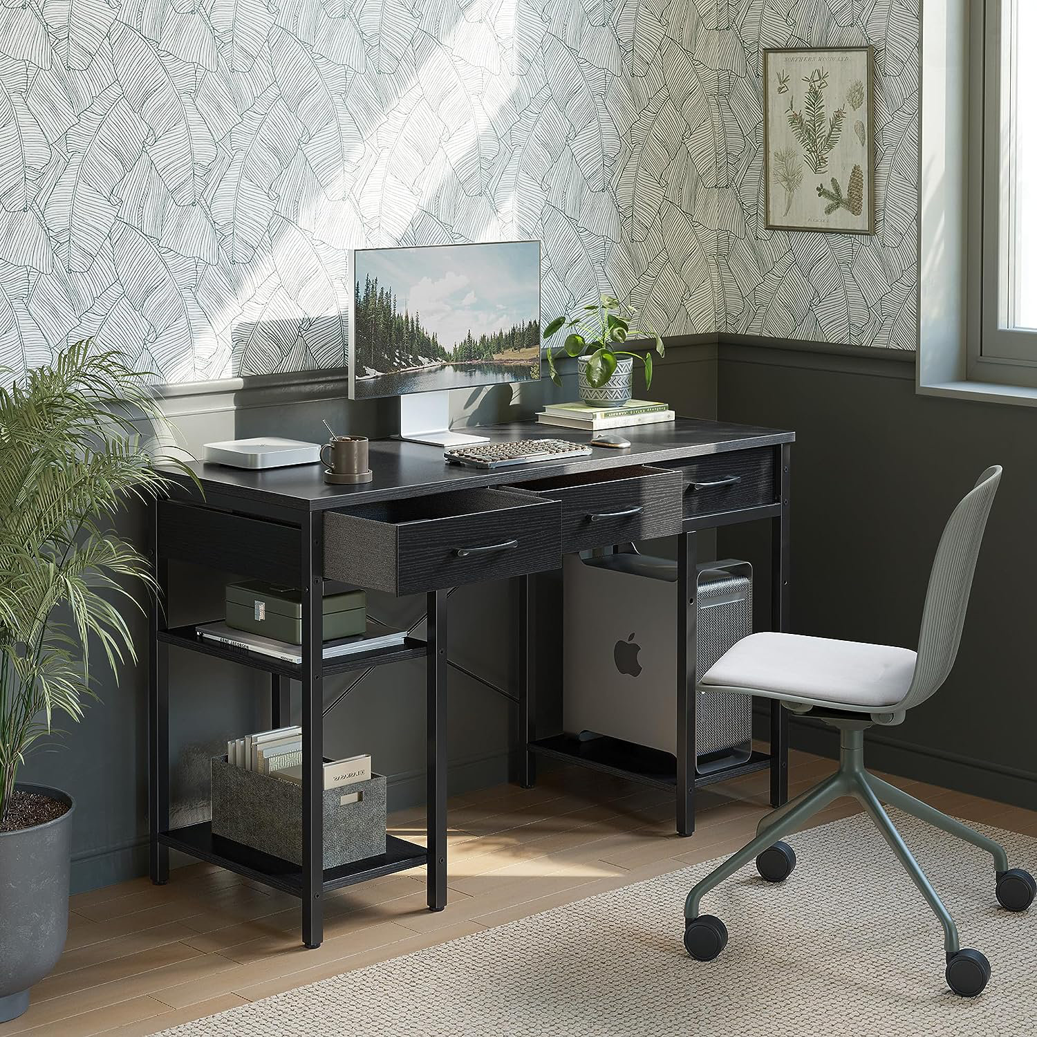 Hokku Designs Daisey 47.3'' W Rectangle Writing Desk & Reviews | Wayfair