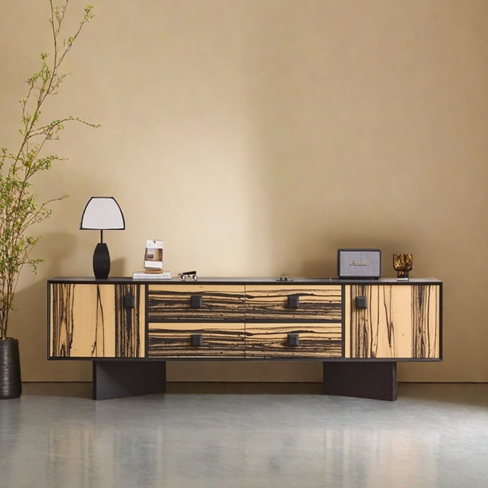 Trentastic Trails Creative personality design retro TV cabinet | Wayfair