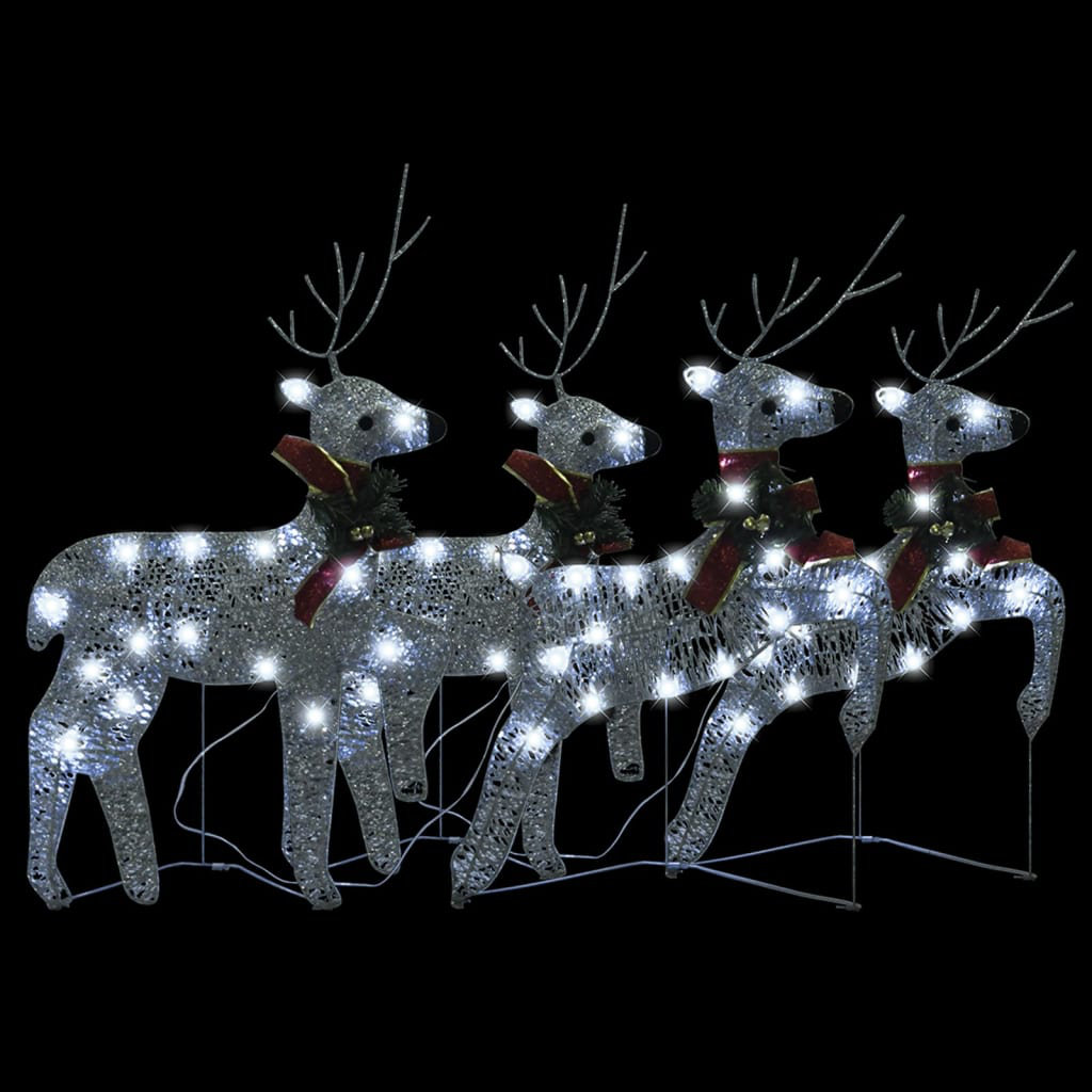 The Holiday Aisle® Christmas Reindeers Decoration Christmas Lighting ...