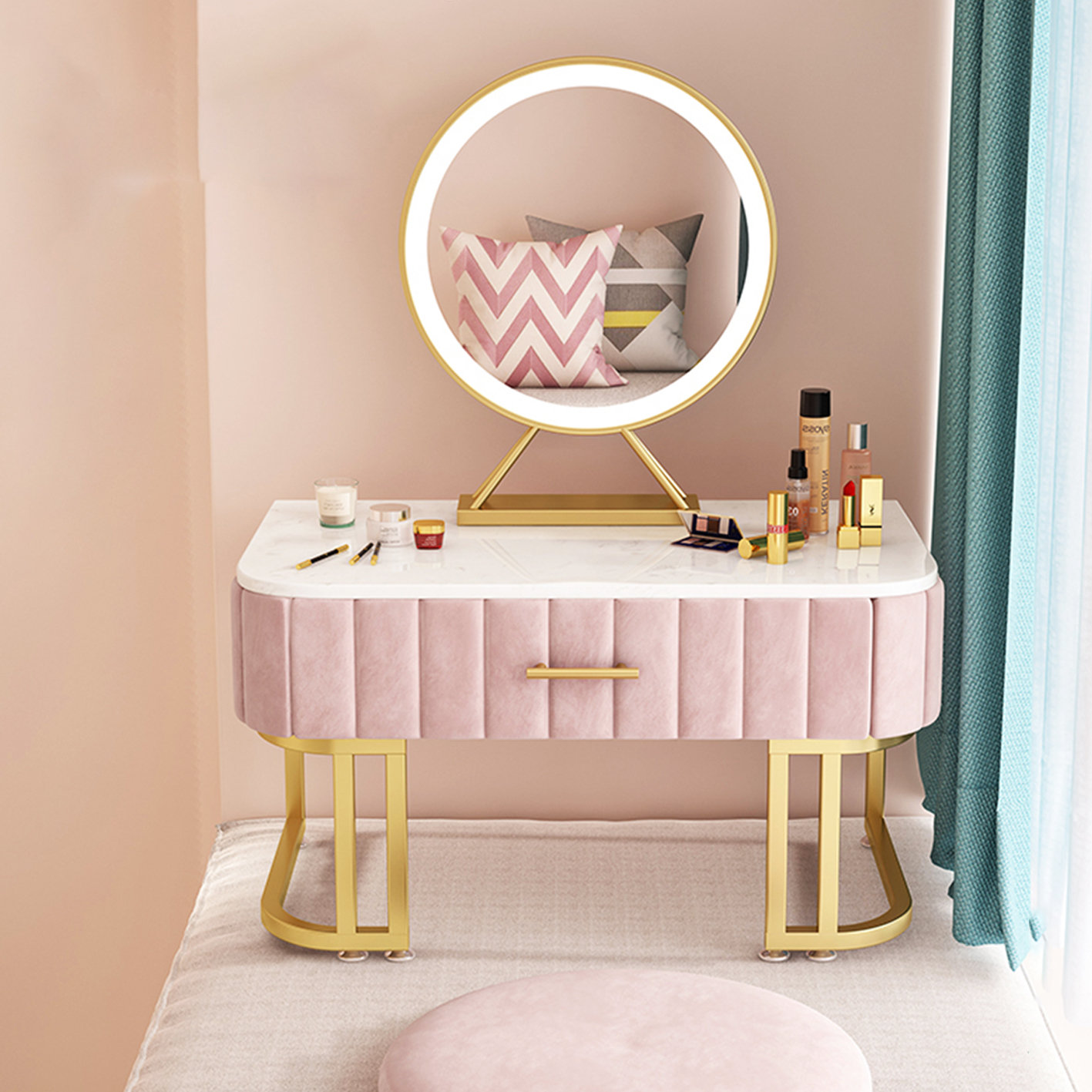 Everly Quinn Arawn Vanity | Wayfair