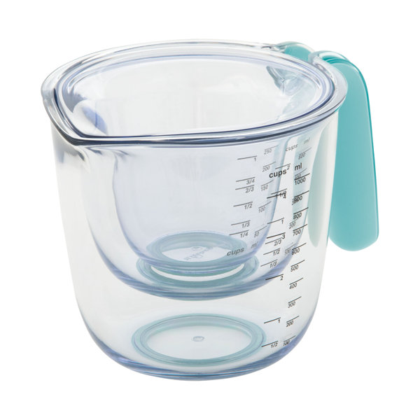 KitchenAid® 3 Pieces Universal Measuring Jugs, Aqua Sky & Reviews | Wayfair