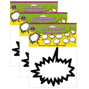 Teacher Created Resources Speech/Thought Bubbles Accents | Wayfair