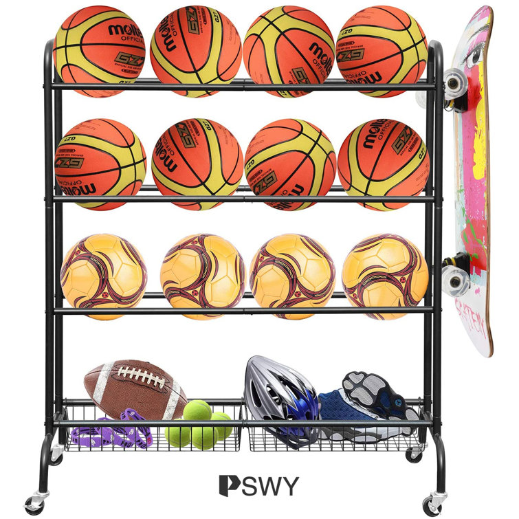 PSWY Steel Freestanding Multi-Use Sports Rack | Wayfair