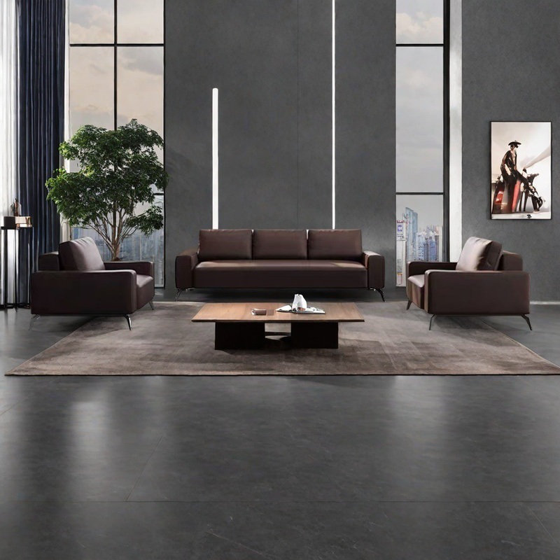 wangling hone Modern light luxury comfortable office sofa set | Wayfair