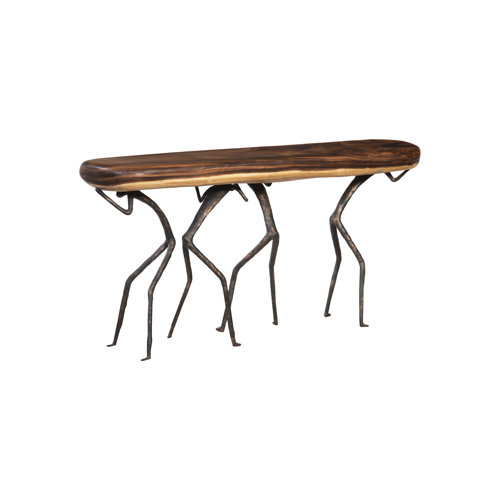 Phillips Collection Atlas Console Table, Natural Finish & Reviews ...