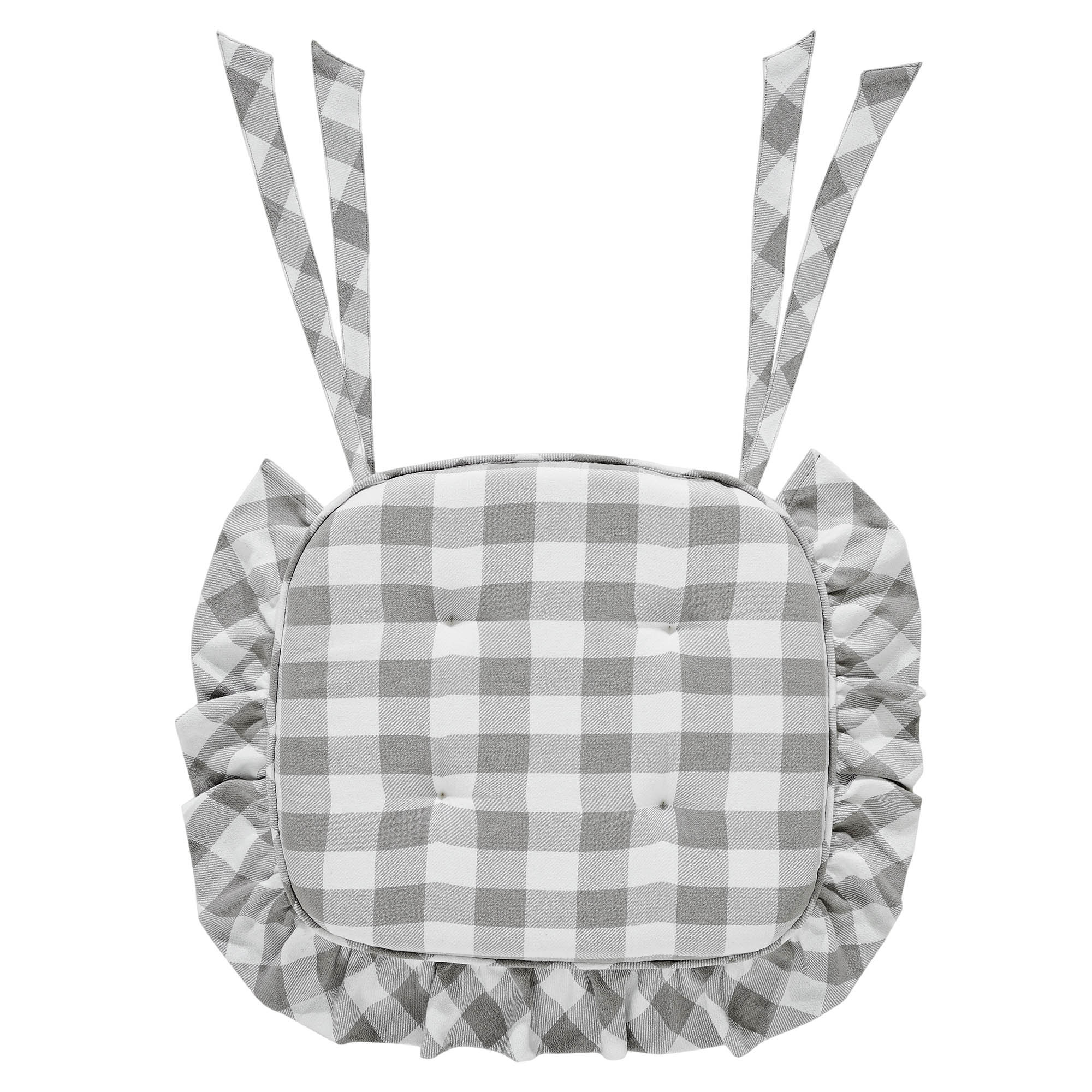 VHC Brands Annie Buffalo Check 1 - Piece Chair Pad | Wayfair