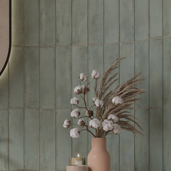 Cruz Bay Studio Relic 3in.x12in. Ceramic Subway Wall Tile | Wayfair