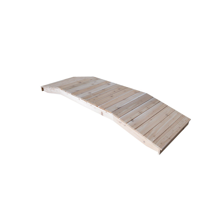 A&L Furniture Western Red Cedar Plank Bridge - Wayfair Canada