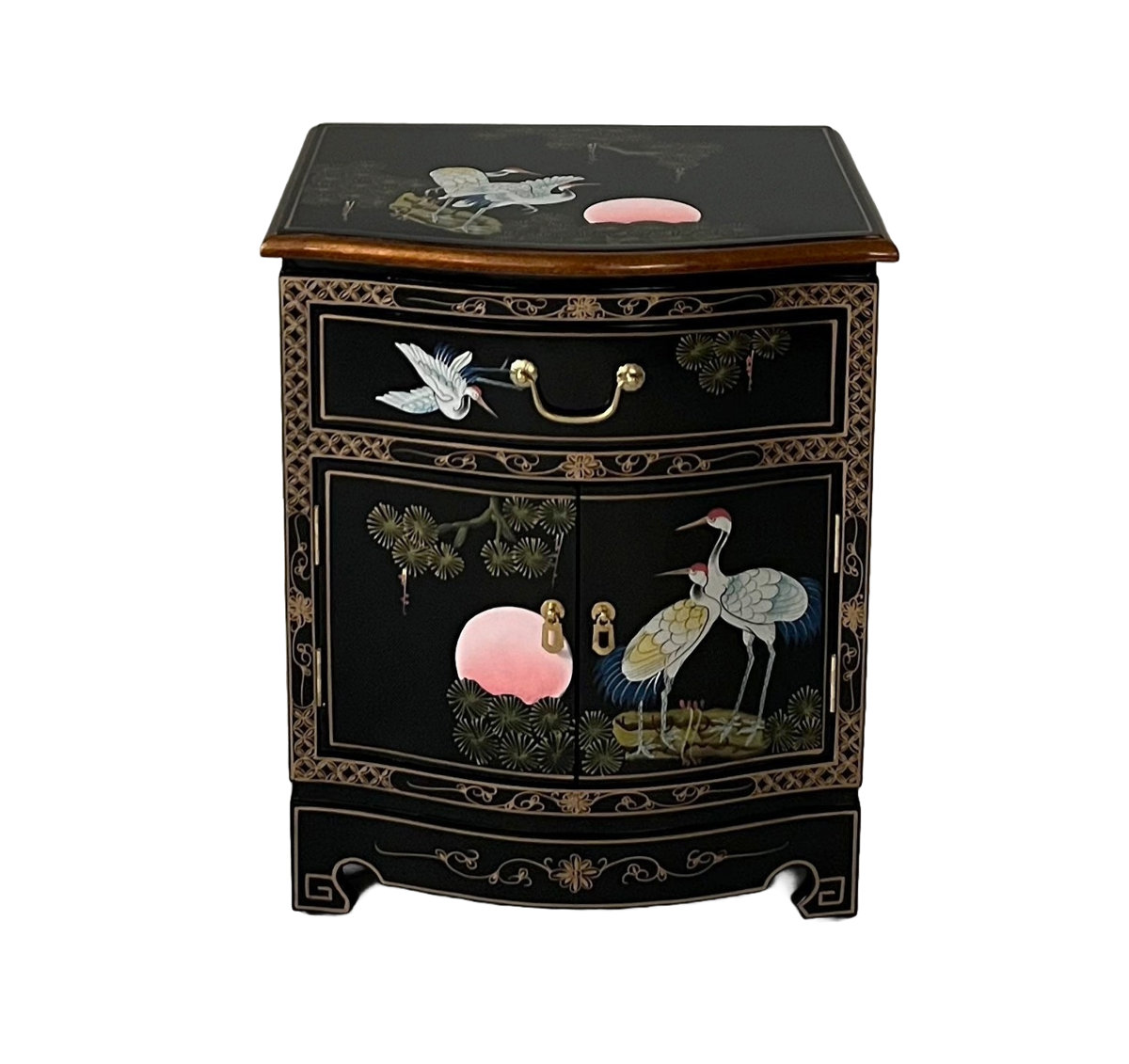 Bloomsbury Market Hannwacker 1 Drawer Hand Painted Combi Chest ...