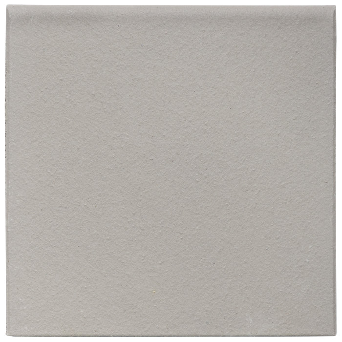 Merola Tile Quarry 6" x 6" Ceramic Bullnose Tile Trim in Gray | Perigold