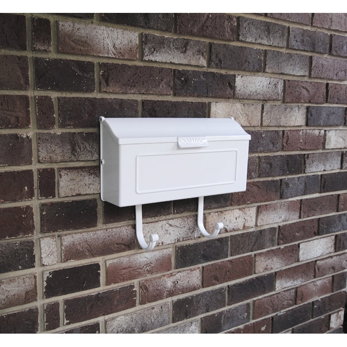 Winston Porter Carlus Horizontal Wall Mounted Mailbox & Reviews | Wayfair