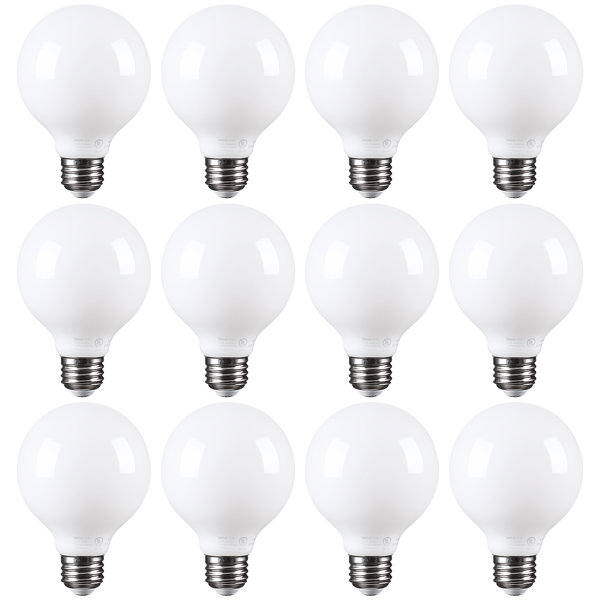 TORCHSTAR 60 Watt Equivalent G25 E26/Medium (Standard) Dimmable 4000K ...