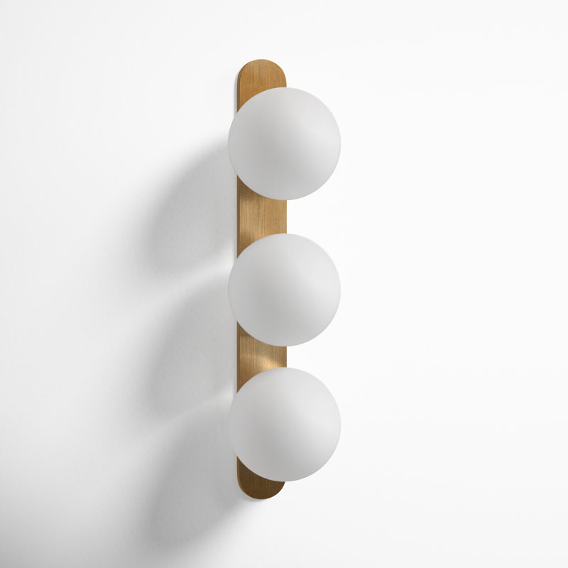 Birch Lane™ Bette Steel Metal Flush Mounted Sconce | Wayfair