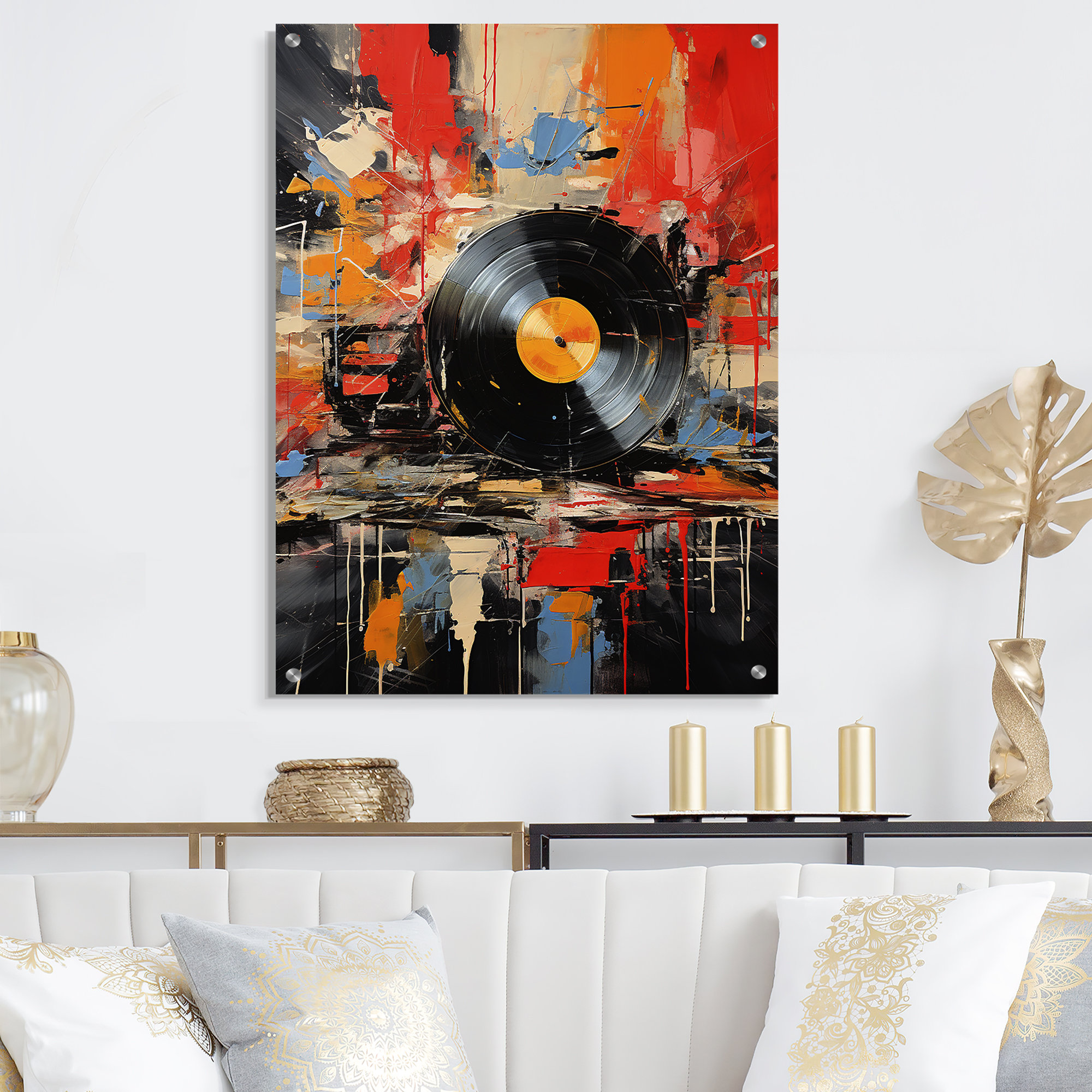 Winston Porter Vinyl Record Vinyl Fusion II - Vinyl Records Acrylic ...