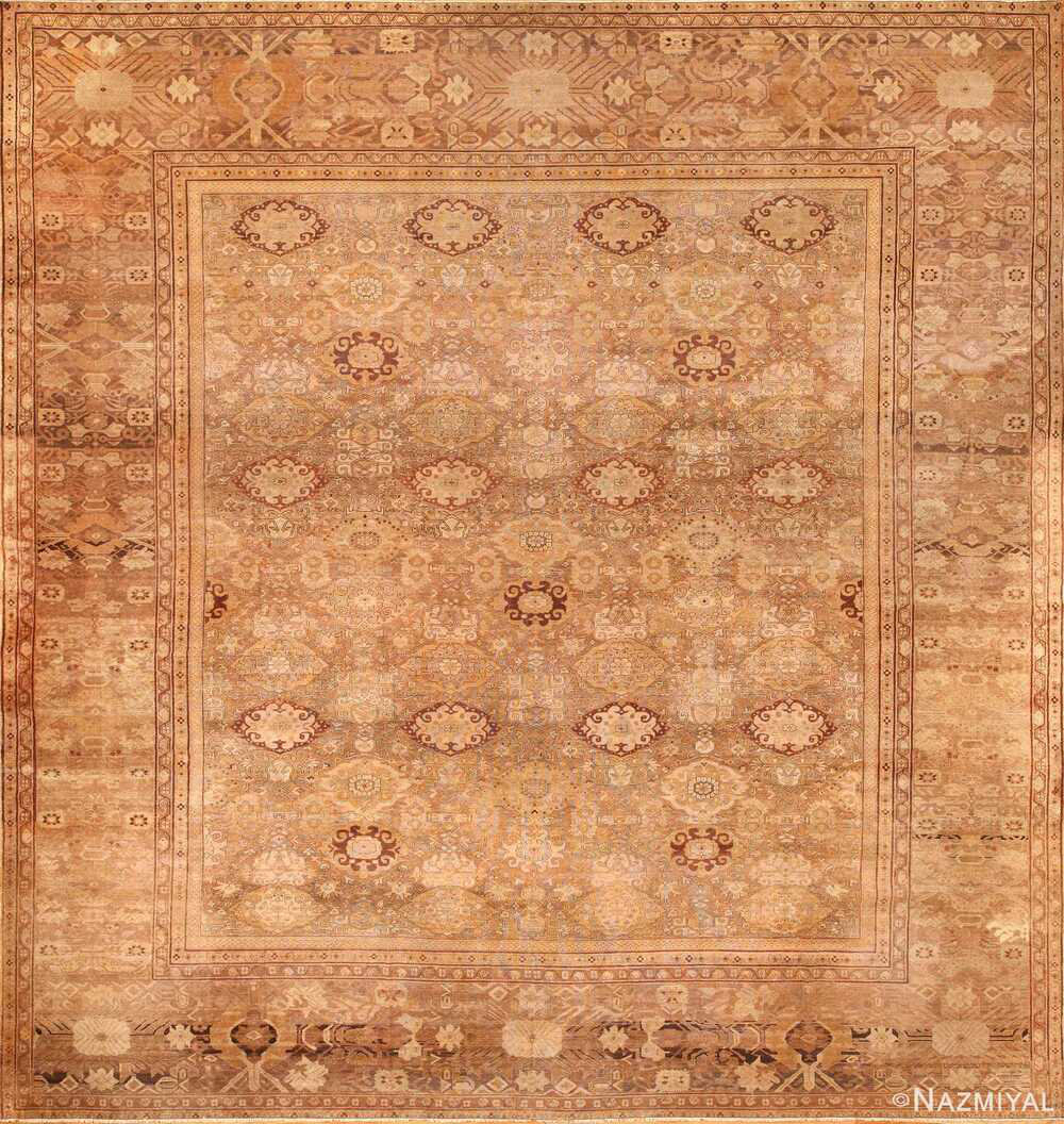 Nazmiyal Collection Large Decorative Earth Tone Antique Amritsar Indian ...