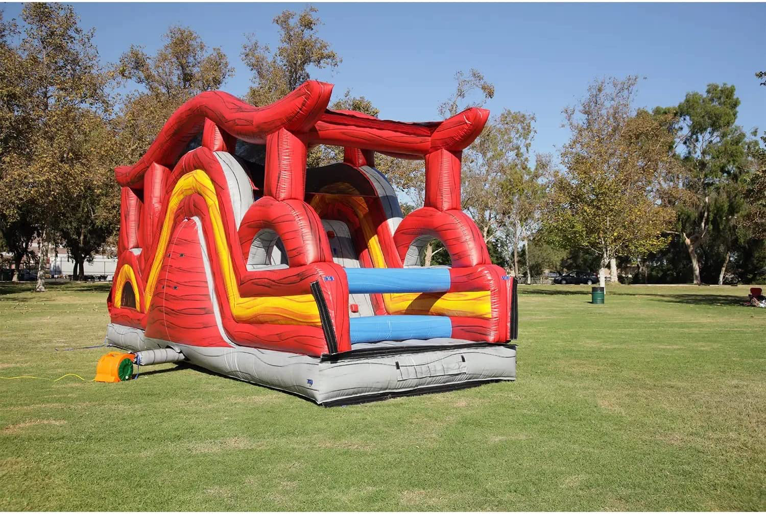 JumpOrange Shadow Obstacle Course Bounce House for Kids and Adults ...