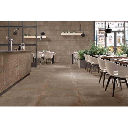 Mirrella 24" x 47" Porcelain Wall & Floor Tile | Wayfair