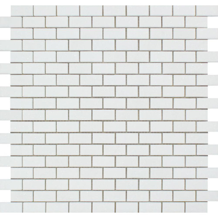 Stone & Tile Shoppe, Inc. Marble Brick Joint Mosaic Wall & Floor Tile ...