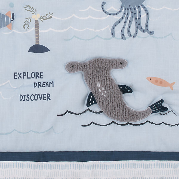 Sunside Sails NoJo Explore Dream Discover Vandewa Ocean 4 Piece Nursery ...