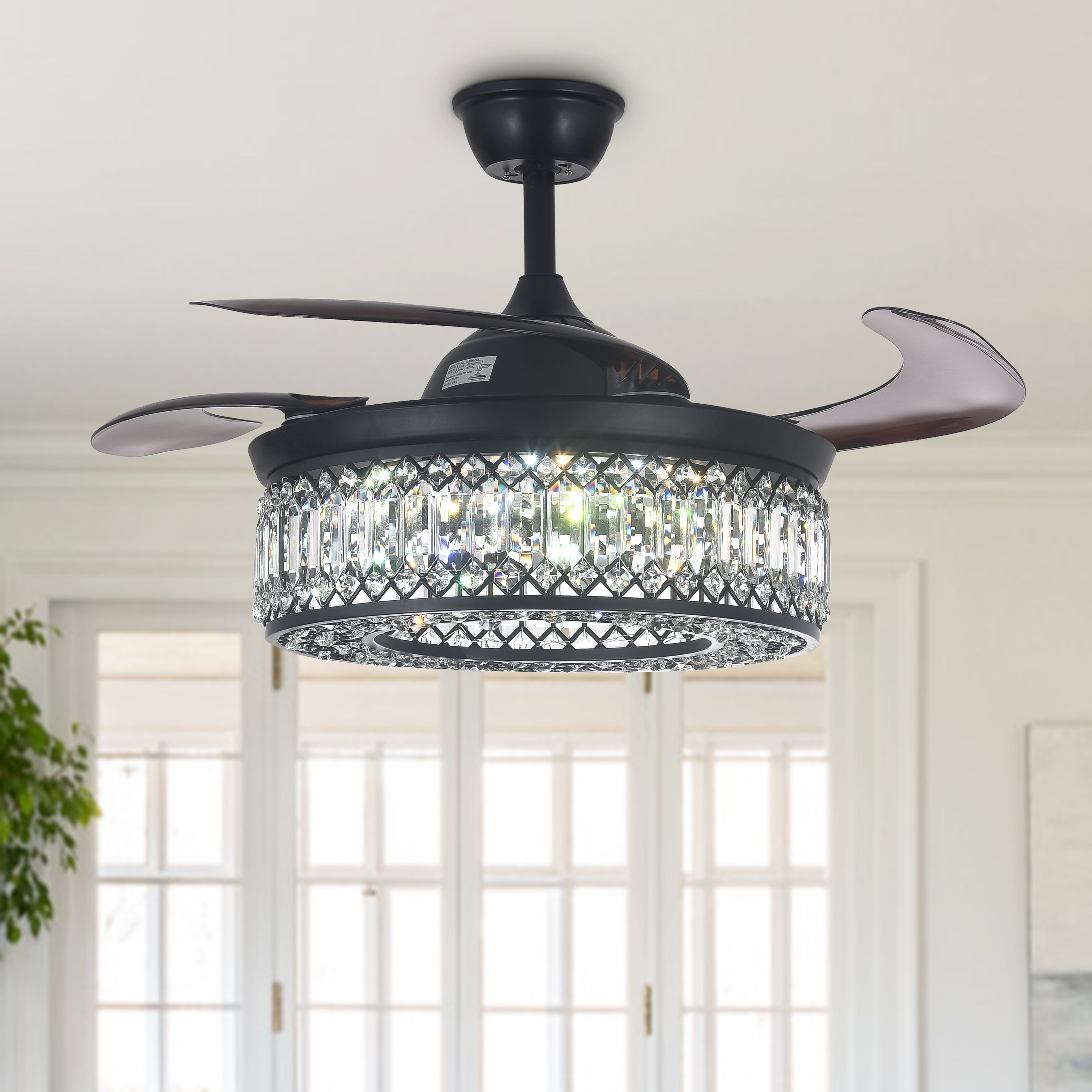 Willa Arlo™ Interiors Krol 42'' Ceiling Fan with LED Lights & Reviews ...