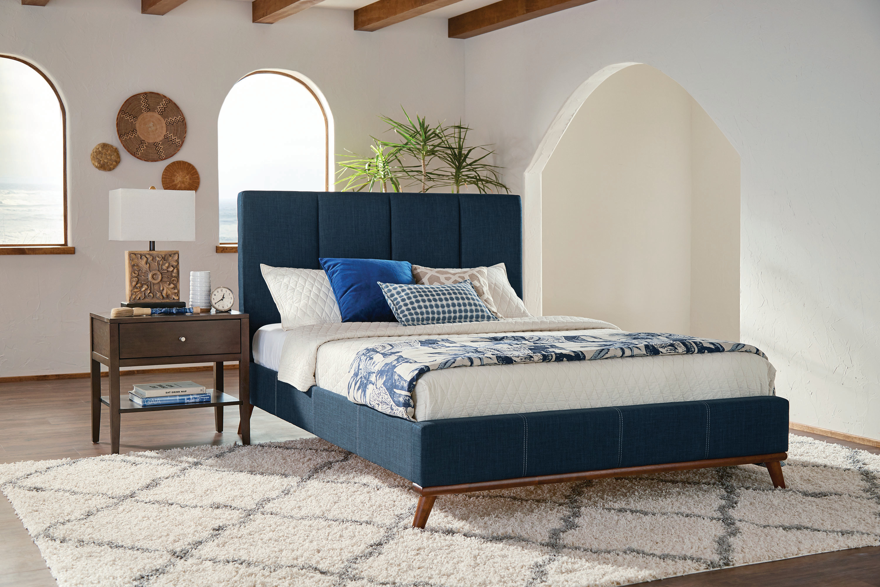 Corrigan Studio® Chesney Upholstered Platform Bed - Wayfair Canada
