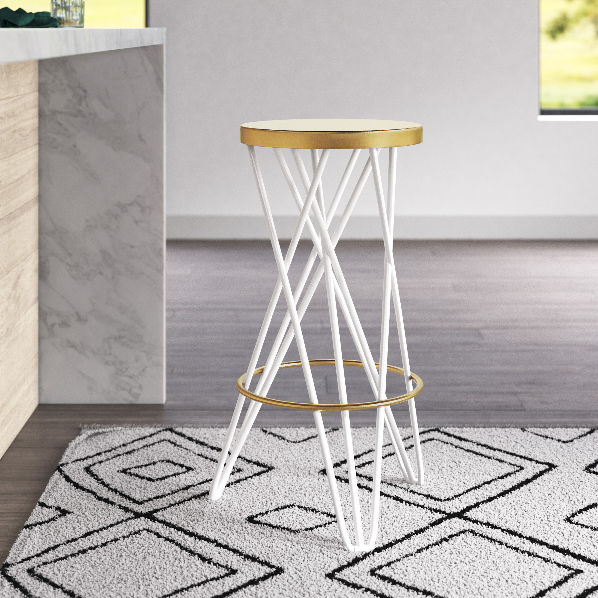 Mercer41 Lulabelle Counter & Bar Stool & Reviews | Wayfair