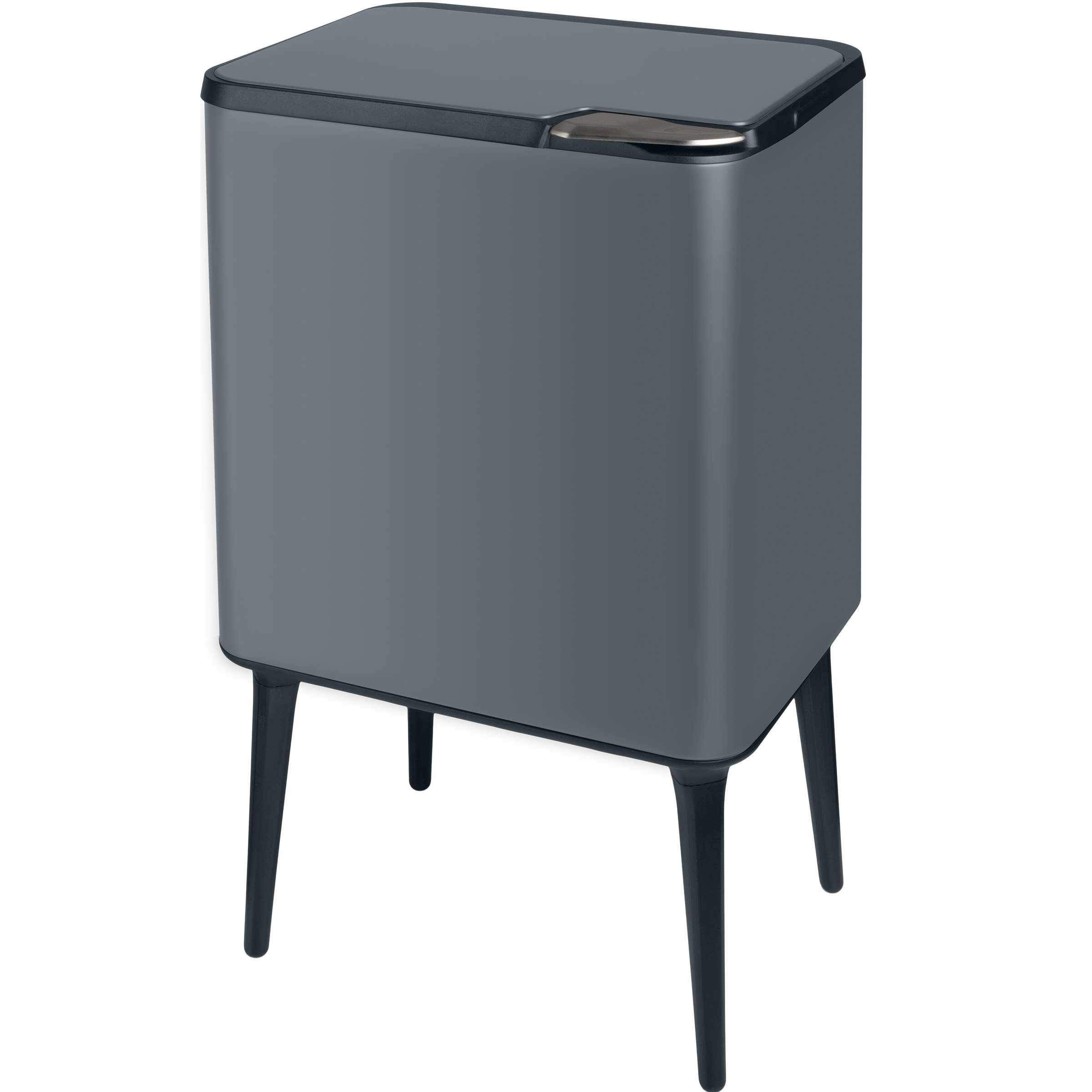 Home-Complete Home-Complete Trash Can - 8.7-Gallon Trash Can with Lid ...