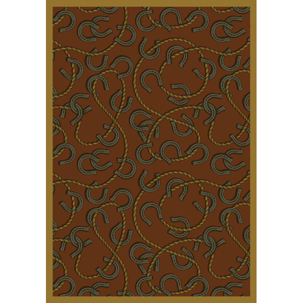 Joy Carpets Whimsy Rodeo Area Rug & Reviews | Wayfair