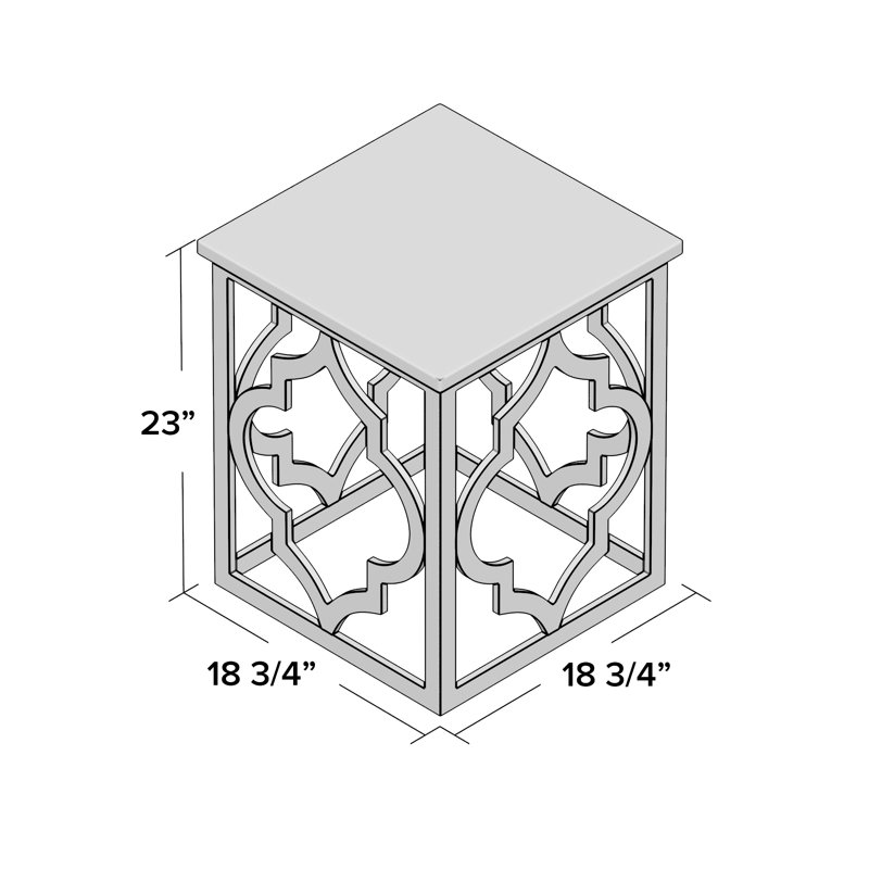 Mistana™ Frame End Table & Reviews | Wayfair