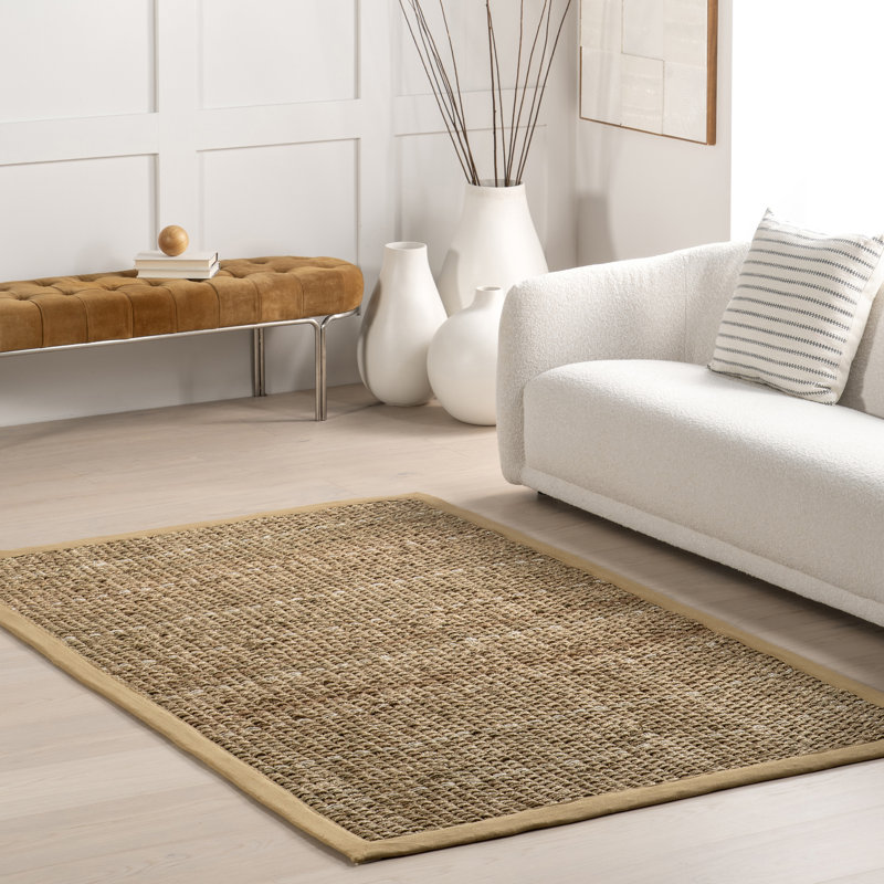Bayou Breeze Aubrielle Classic Seagrass Area Rug | Wayfair