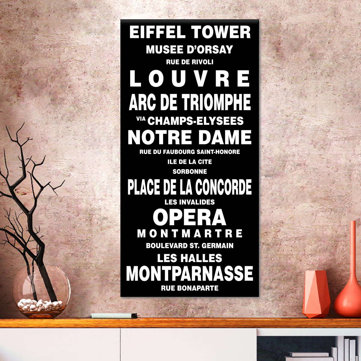 Trinx Bus Roll Paris Canvas Print On Canvas Print | Wayfair