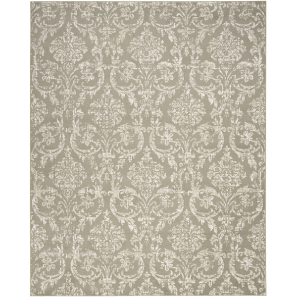 Ophelia & Co. Bilbrey Damask Rug & Reviews | Wayfair
