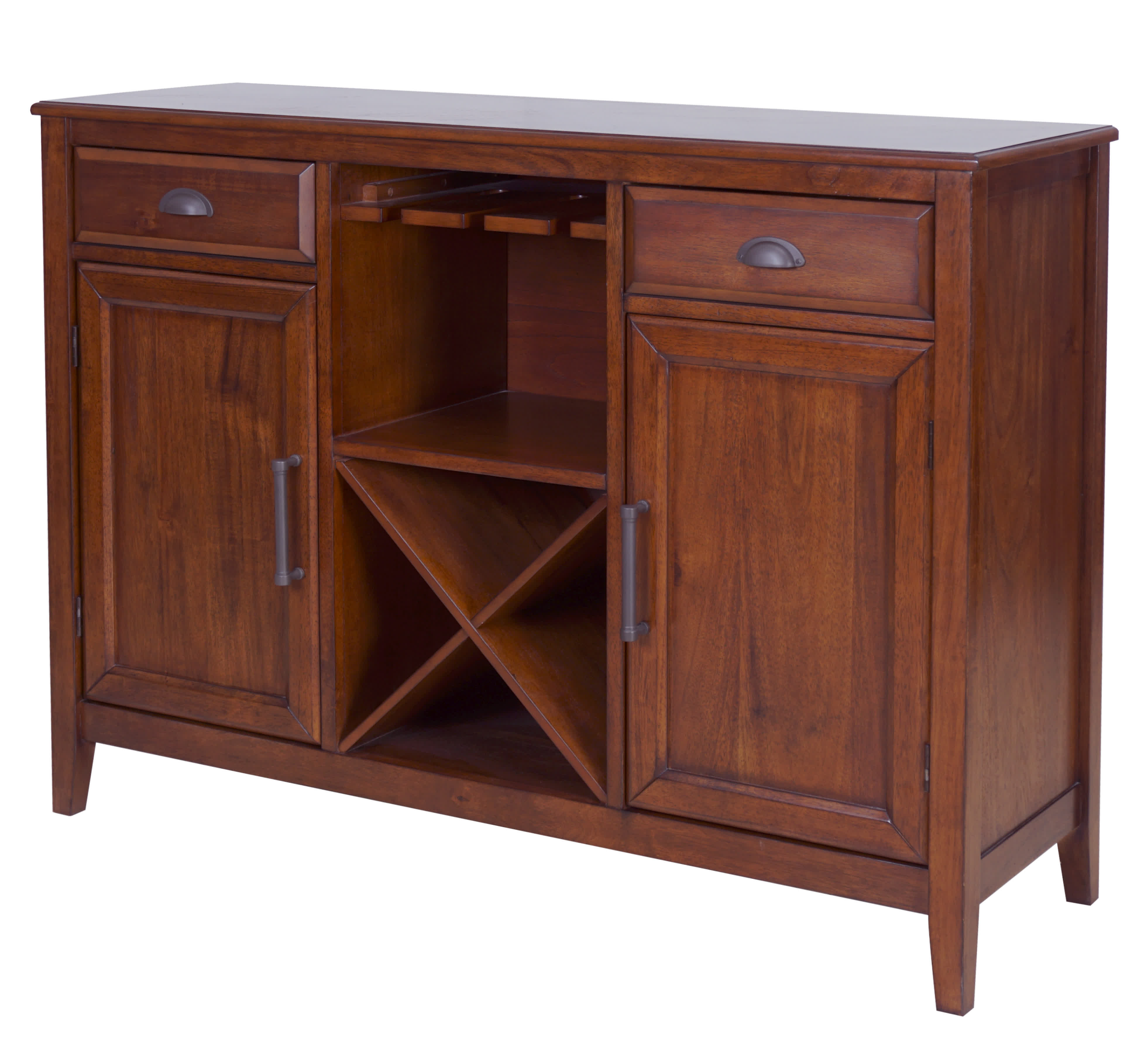 Alcott Hill® Berkleigh Jarvis 48" Wide 2 Drawer Server | Wayfair