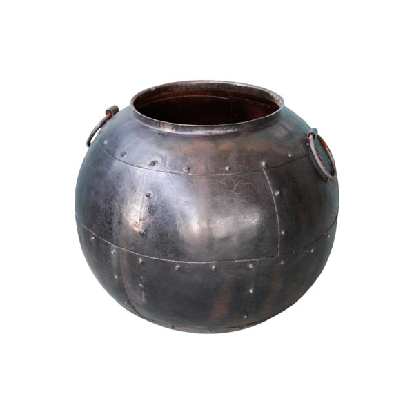 Ebern Designs Nak Metal Pot Planter | Wayfair.co.uk