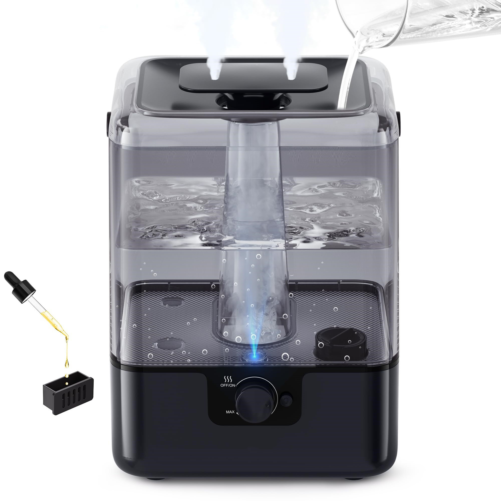 BEACHWATER POOL & SPA, LLC Humidifiers For Bedroom Large Room Home ...