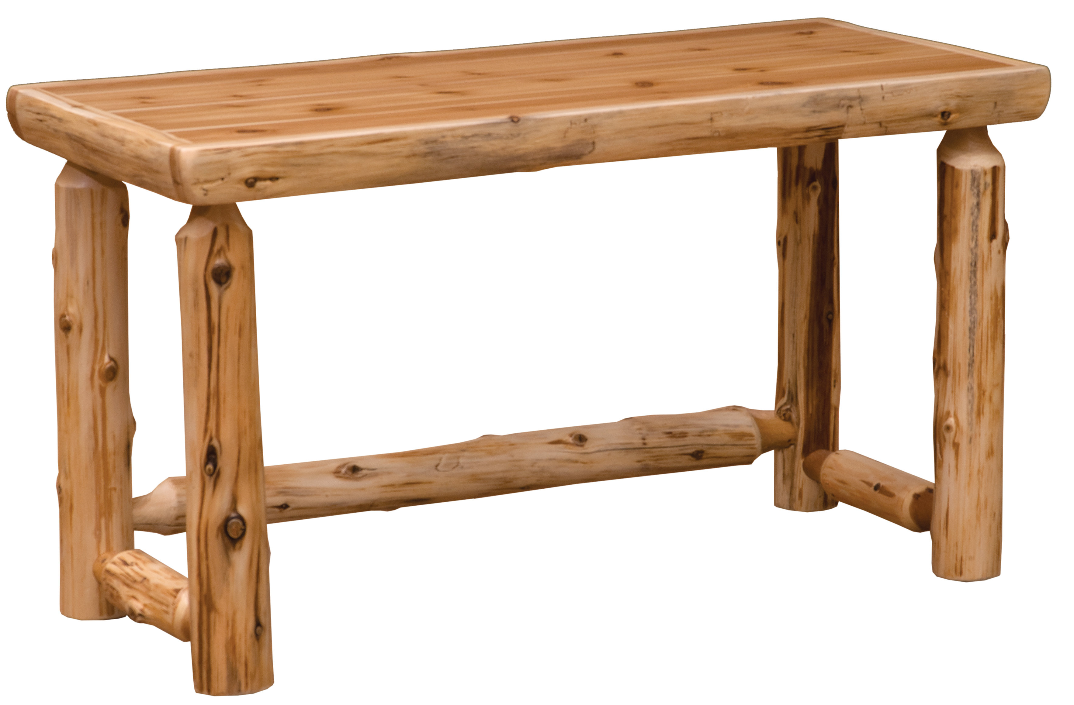 Fireside Lodge Han Simplified Open Writing Desk | Wayfair