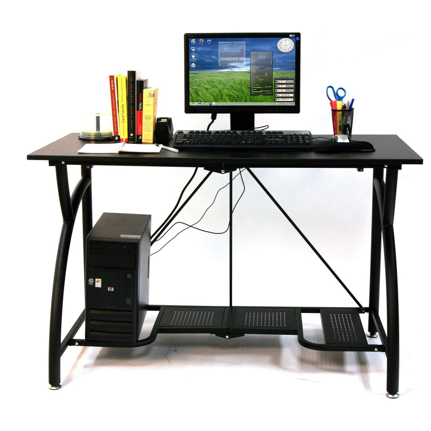 Latitude Run® Limmie 47.2'' W Rectangle Computer Desk | Wayfair