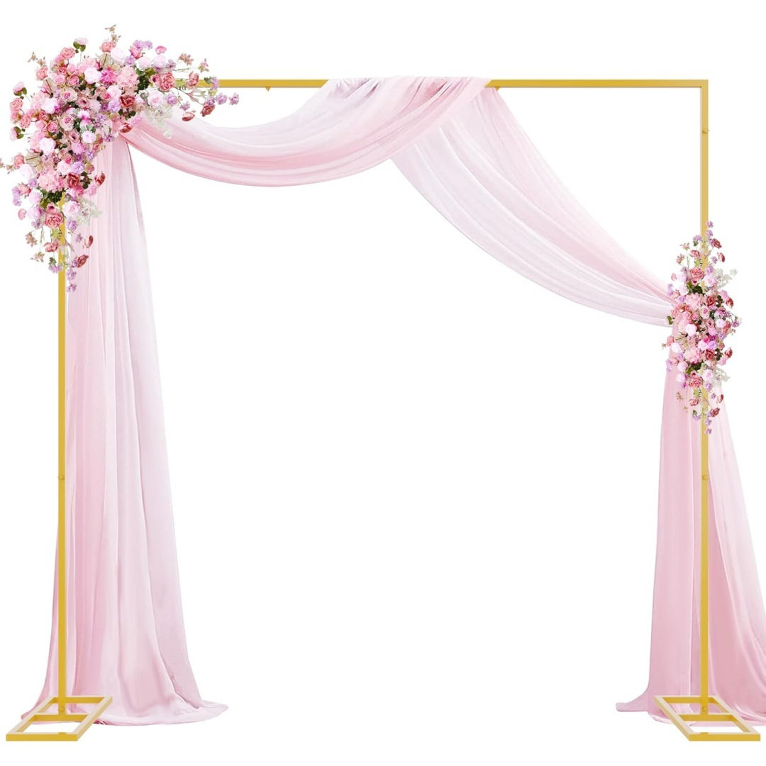 CUPTIFY 8X8ft Backdrop Stand Heavy Duty Pipe And Drape Kit With Base ...
