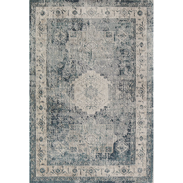 Union Rustic Claire Vintage French Toile Area Rug | Wayfair