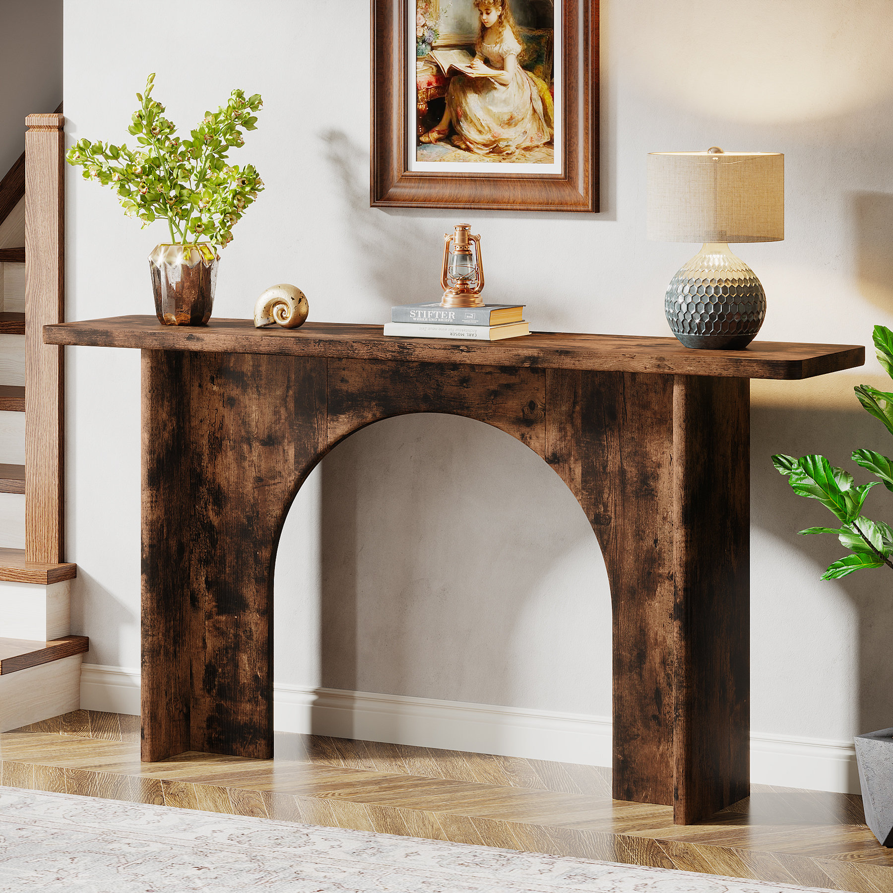 Loon Peak Jhamal 63-inch Console Table - Wayfair Canada