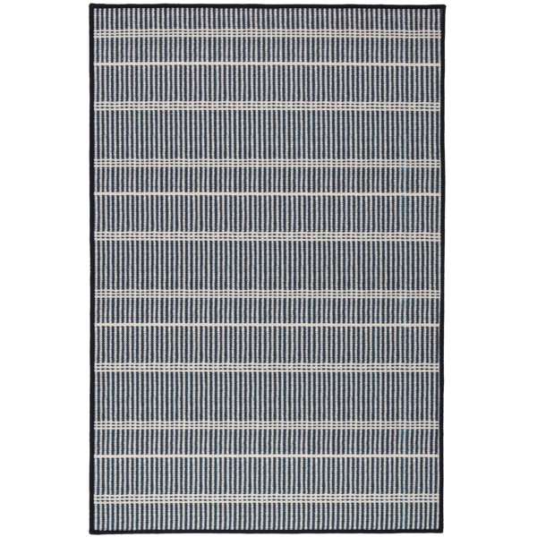 Dash and Albert Rugs Samson Black Machine Washable Rug & Reviews ...